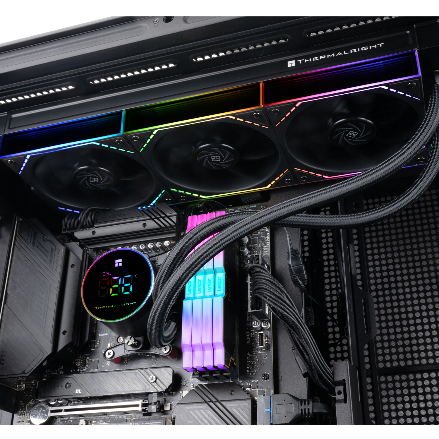 Frozen Magic 360 Digital ARGB BLACK V2 – Thermalright